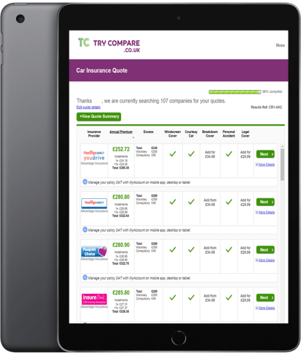 Cheap Car Insurance Quotes Get Prices Online Try Compare